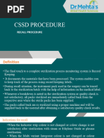 Workflow of CSSD in Hospital | PDF | Sterilization (Microbiology ...