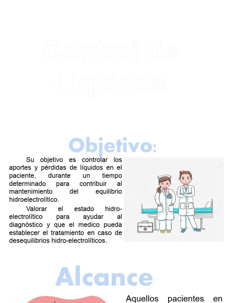 Control de Líquidos en Pacientes Hospitalizados | PDF