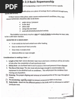 Basic Ropemanship | PDF | Knot | Rope