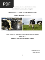 Project Proposal For Cattle and Goat Fattening and Dairy Farm (Final ...