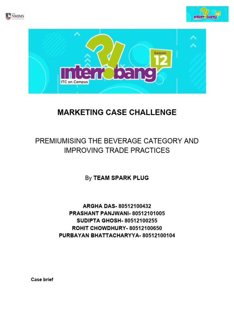 ITC Interrobang 12 - Team Spark Plug | PDF | Brand | Coffee