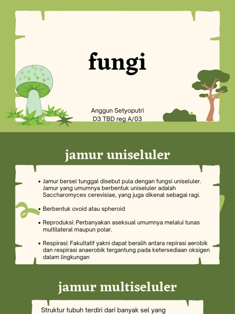Morfologi Jamur 01 | PDF | Kesehatan Holistik | Sains & Matematika