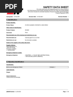 Kay 5 Sanitizer 520151SDS | PDF | Toxicity | Dangerous Goods