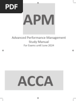 ACCA AFM Formulae Sheet + Sunil's Notes | PDF