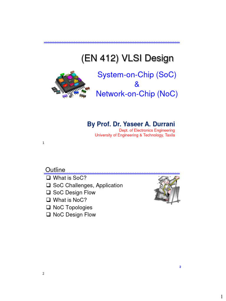 3_SoC & NoC | PDF | System On A Chip | Integrated Circuit