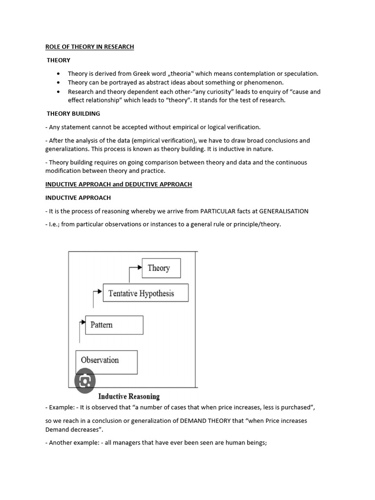 Understanding Theory in Research Methods | PDF