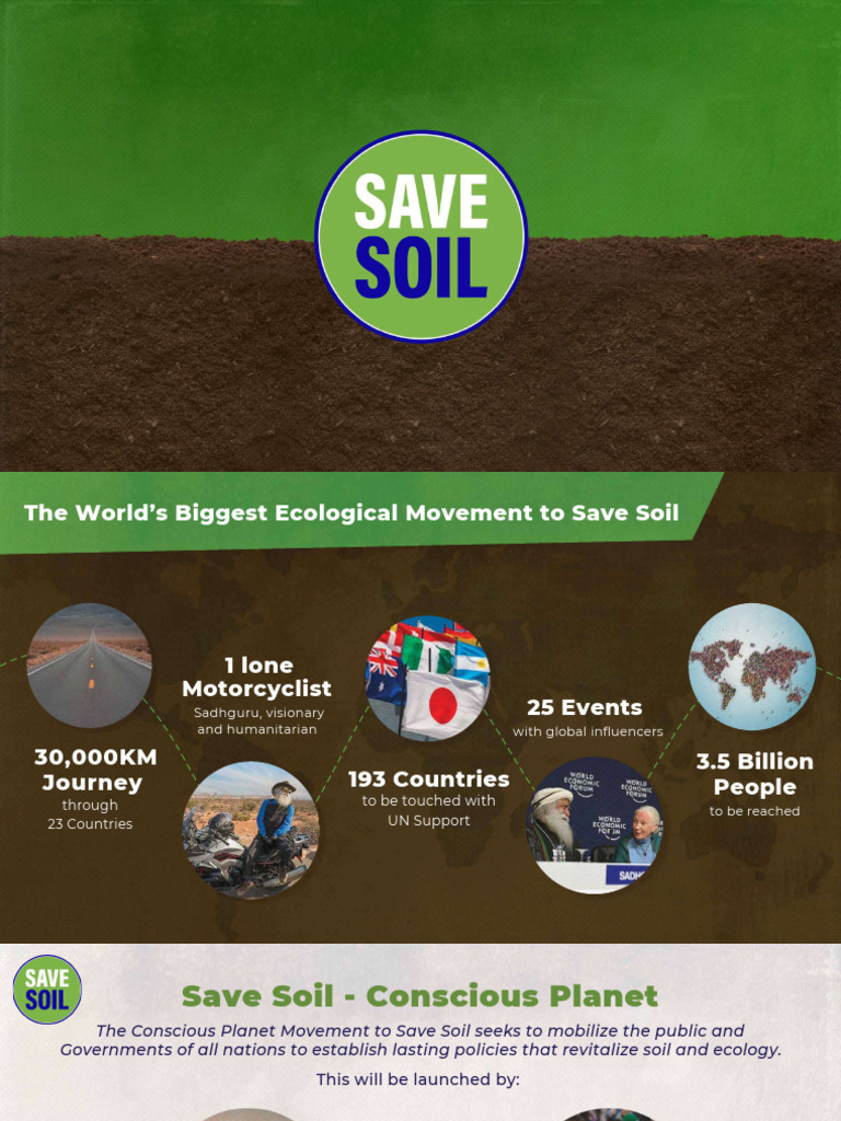 Updated Save Soil Presentation | PDF | Soil | Agriculture
