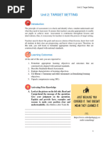 Unit 2: Target Setting | PDF | Educational Assessment | Teachers