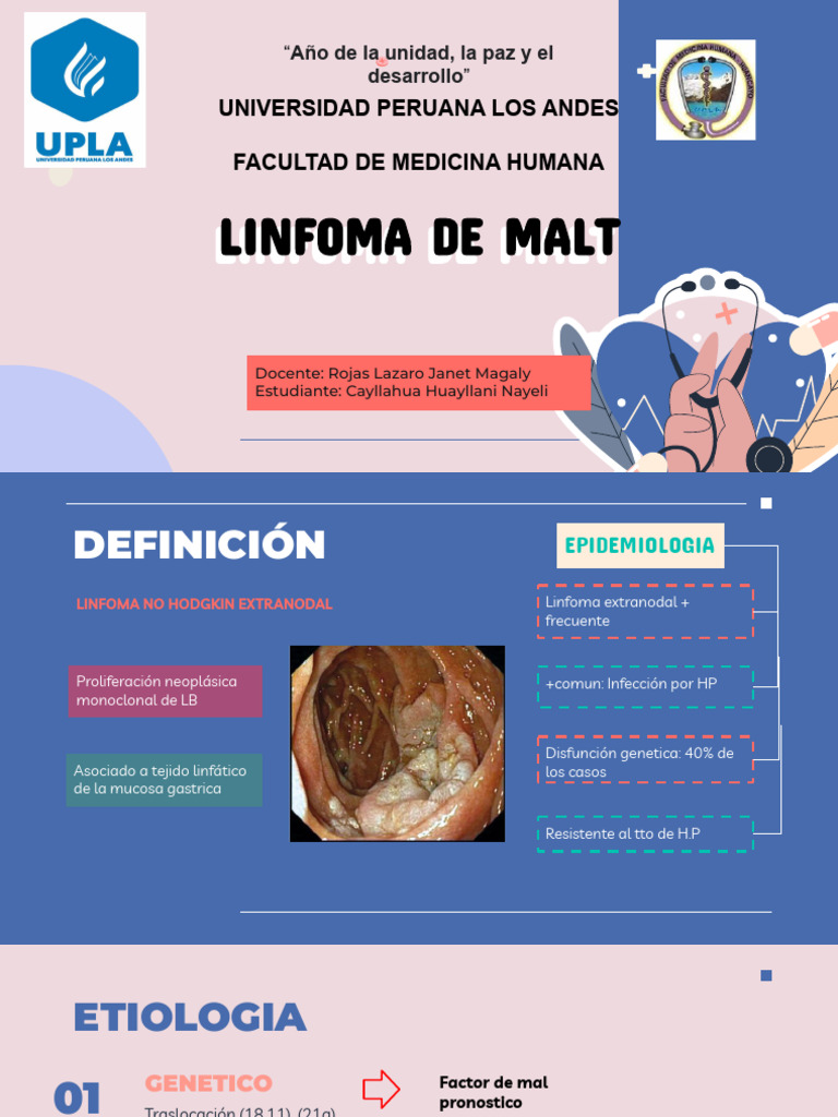 Linfoma de Malt | PDF | Linfoma | Neoplasias