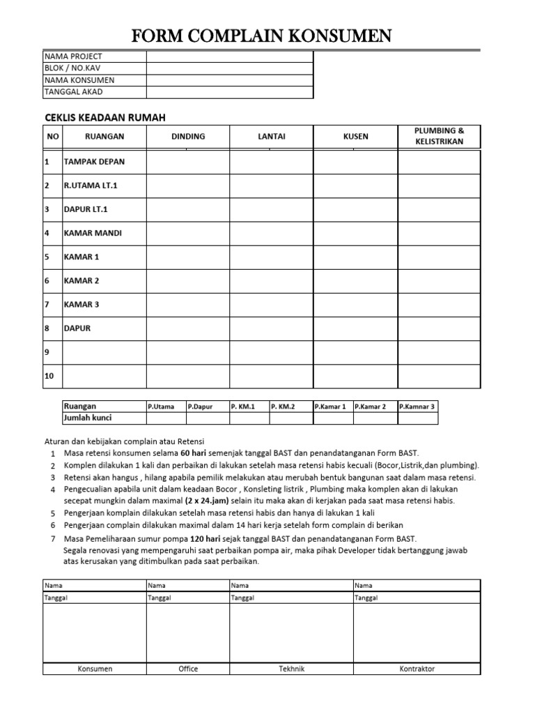 Form Complain.2 | PDF