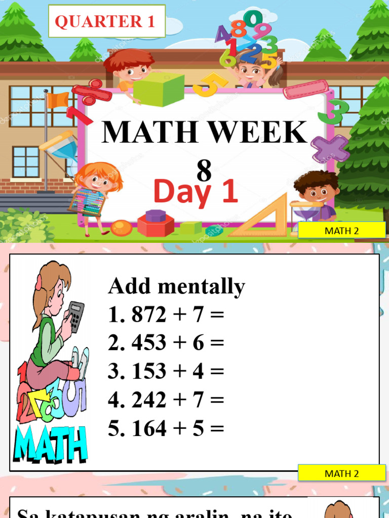 Q1 Math Week 8 | PDF