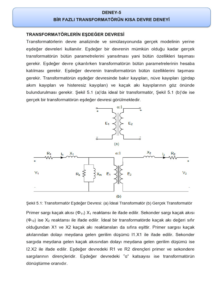 Makina Deney 5 | PDF