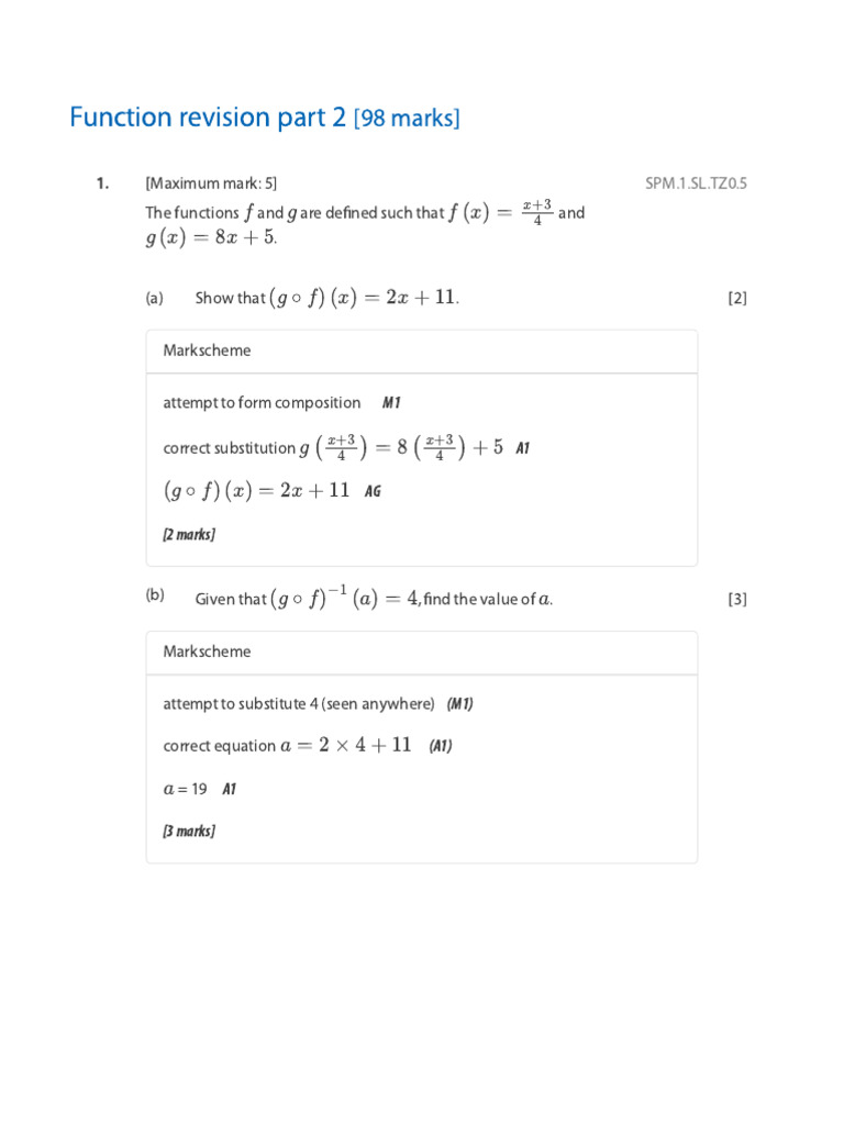 Function revision part 2 | PDF | Asymptote | Cartesian Coordinate System