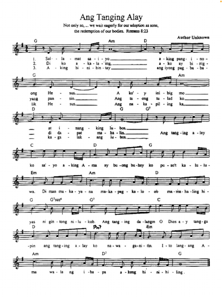 Ang Tanging Alay | PDF