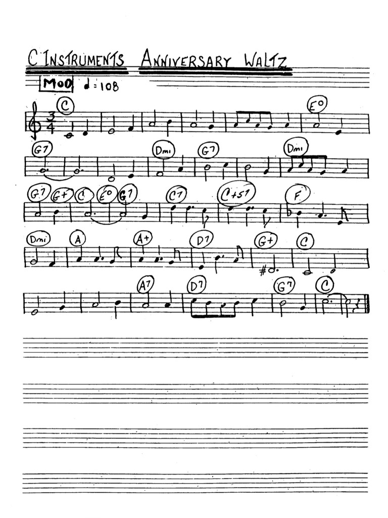 Anniversary Waltz | PDF