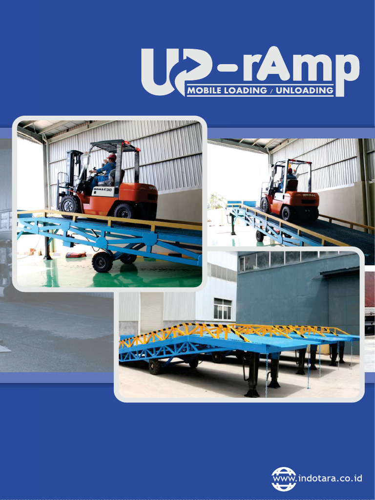 Katalog Mobile Dock Ramp Cap 10T | PDF | Forklift | Manufactured Goods