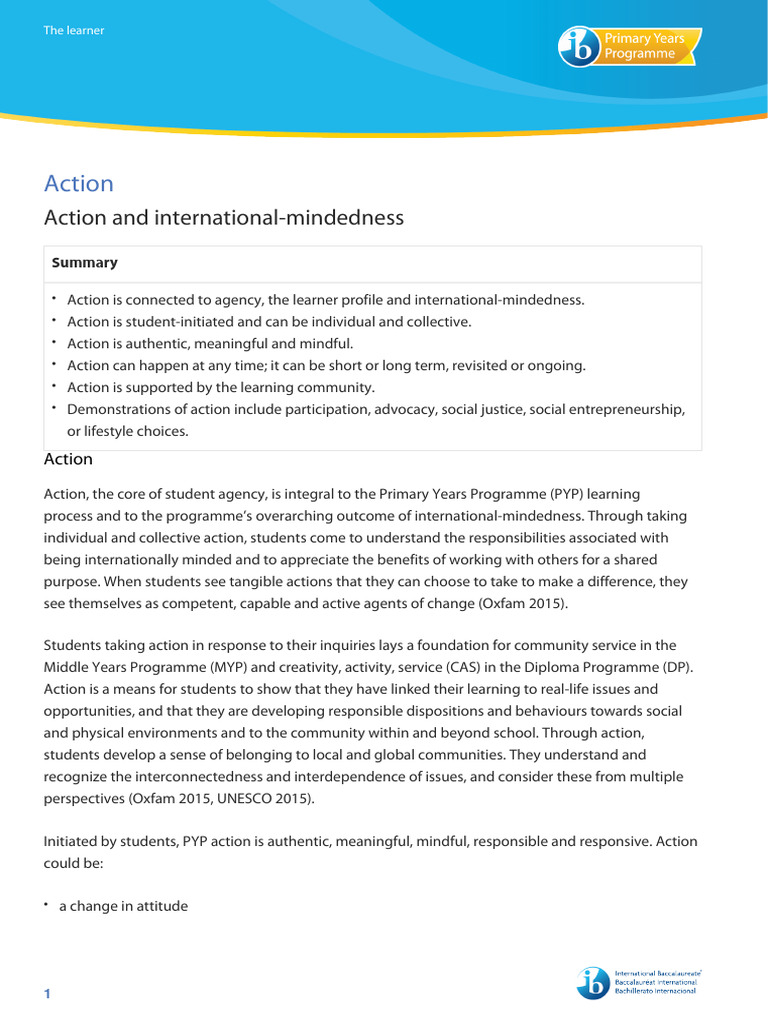 action_pyp | PDF | Learning | Community