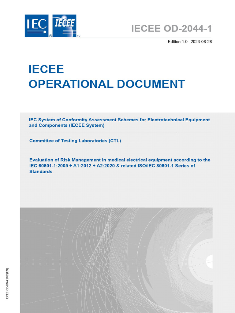Od 2044 1 - Ed.1 | PDF | Risk Management | Risk