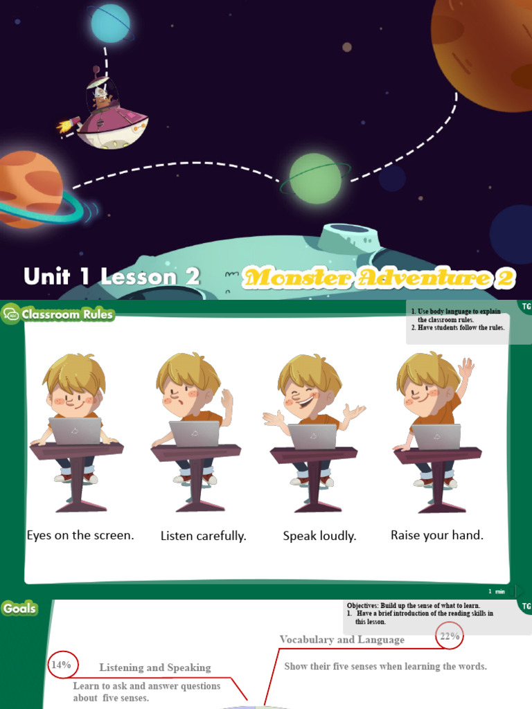 U1 L2 Monster Adventure 2 | PDF | Senses | Neuroscience