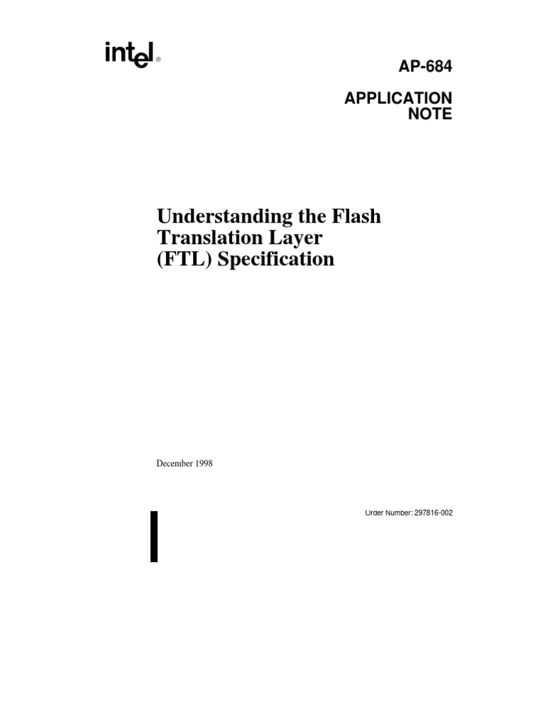 Understanding Flash Translation Layer | PDF