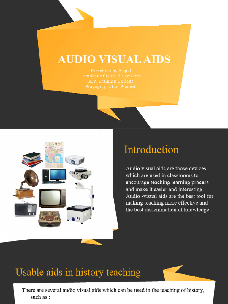 Audio Visual Aids | PDF