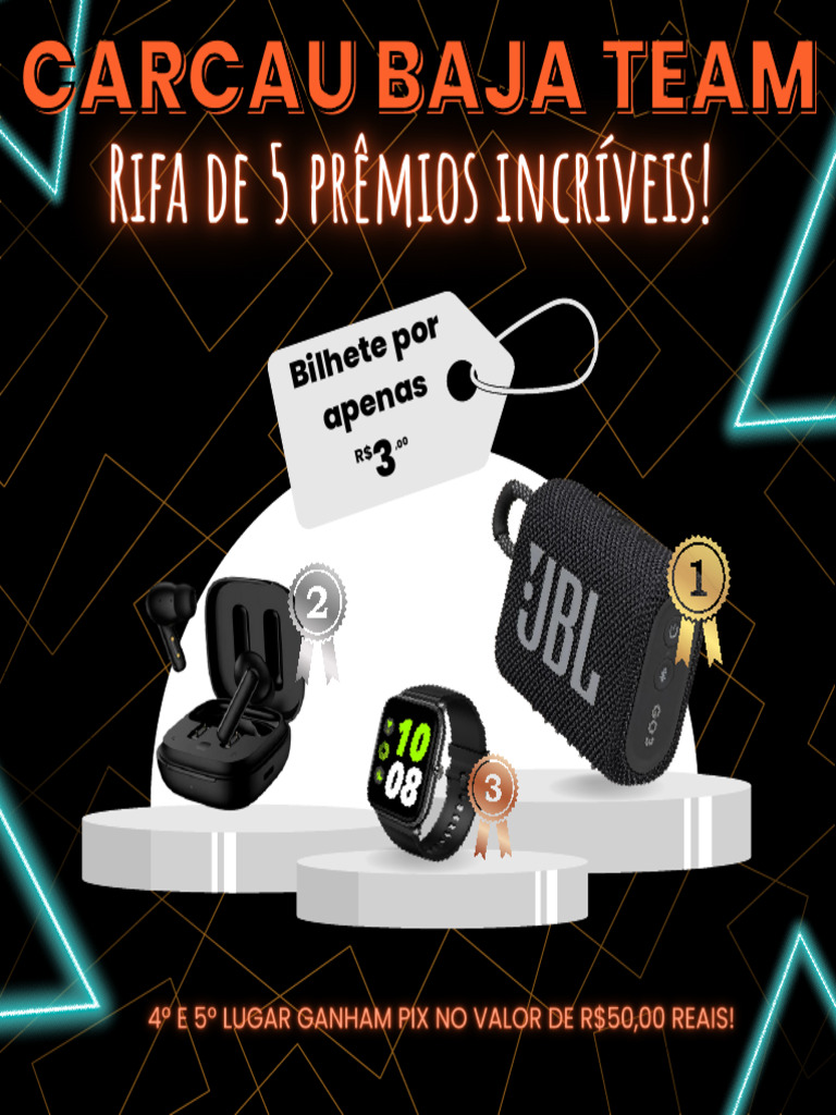 Primeira Rifa Carcau Baja | PDF | Casa e Jardim