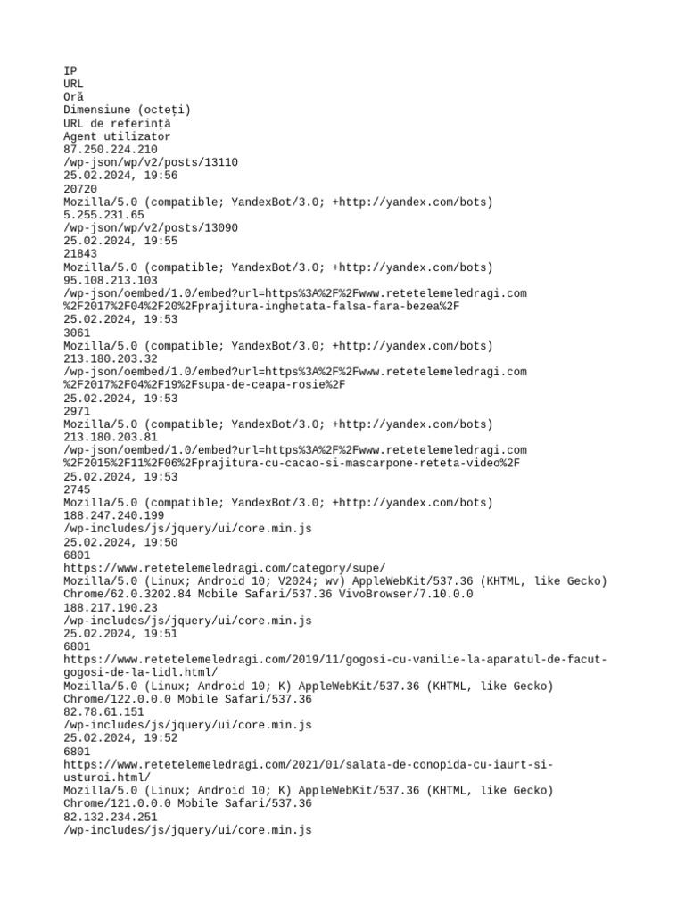 Server Log | PDF | Safari (Web Browser) | Computer Libraries