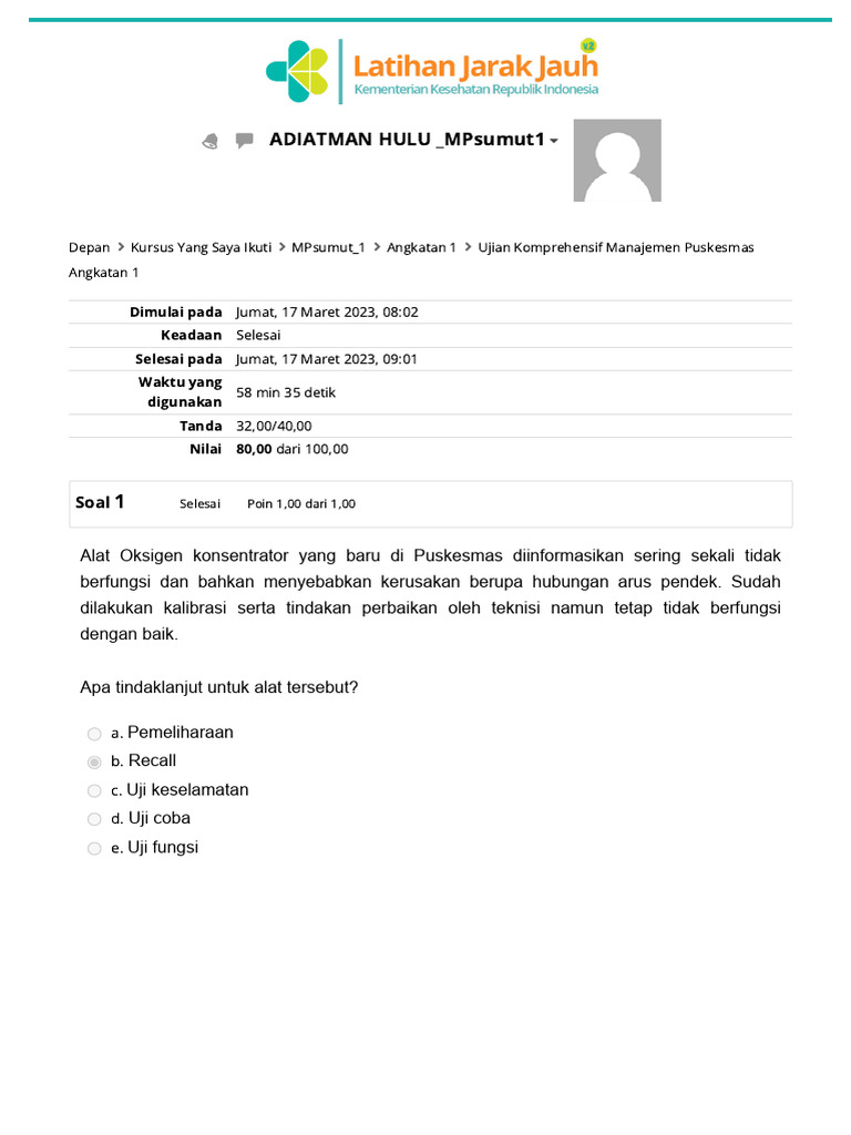 Uji Kompre - 010611 Baru | PDF