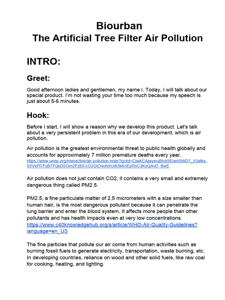 Biourban | PDF | Particulates | Air Pollution