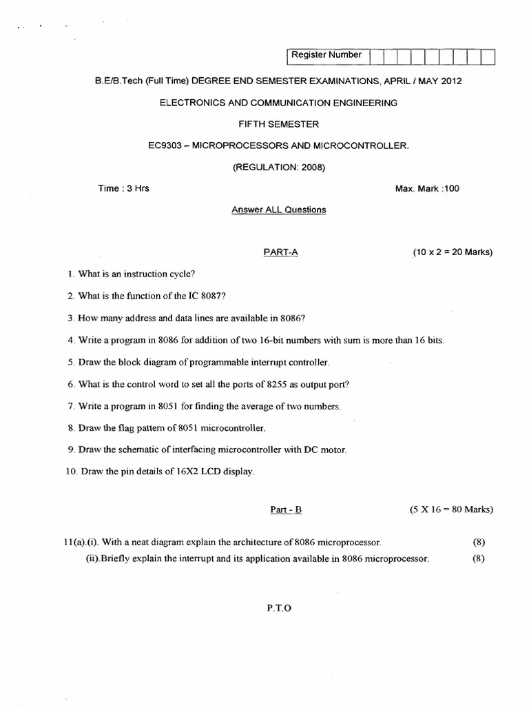 01385 | PDF | Microcontroller | Digital Electronics