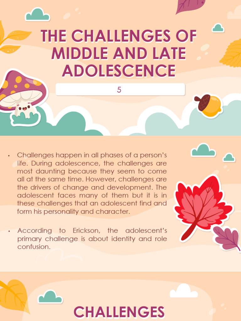 Navigating Adolescent Challenges | PDF | Adolescence | Self Concept