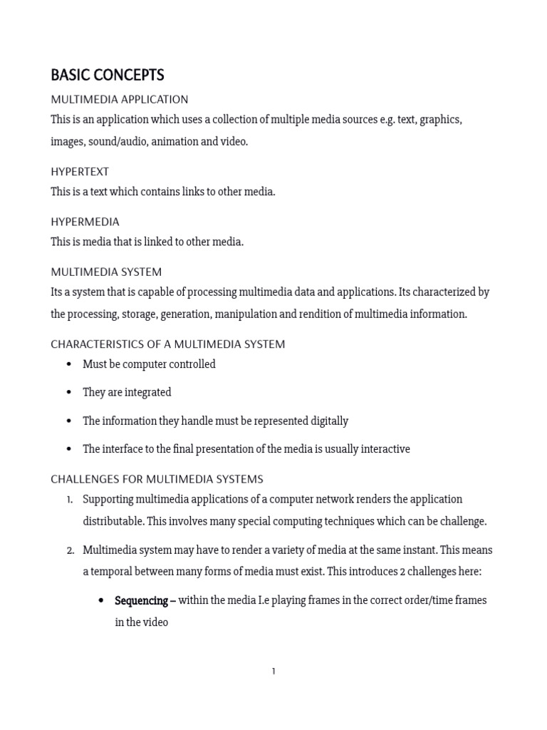 Multimedia Application Systems | PDF | Data Compression | Video