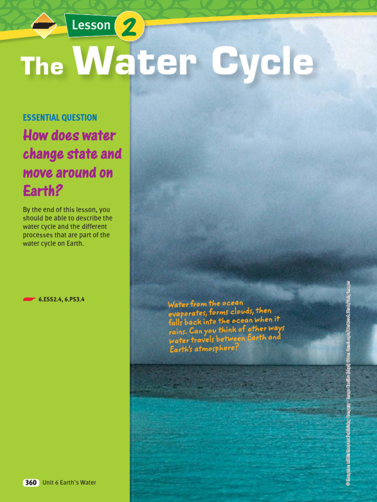Water Cycle | PDF | Water | Water Cycle