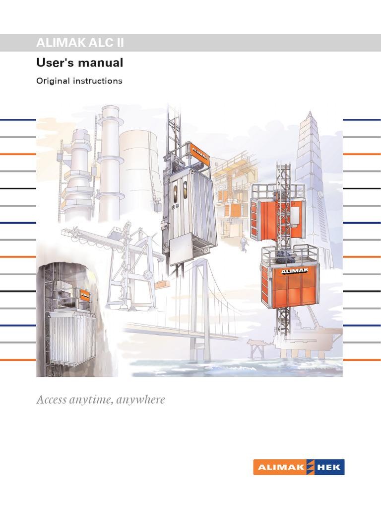 ALC 2 Manual | PDF | Elevator | Battery Charger