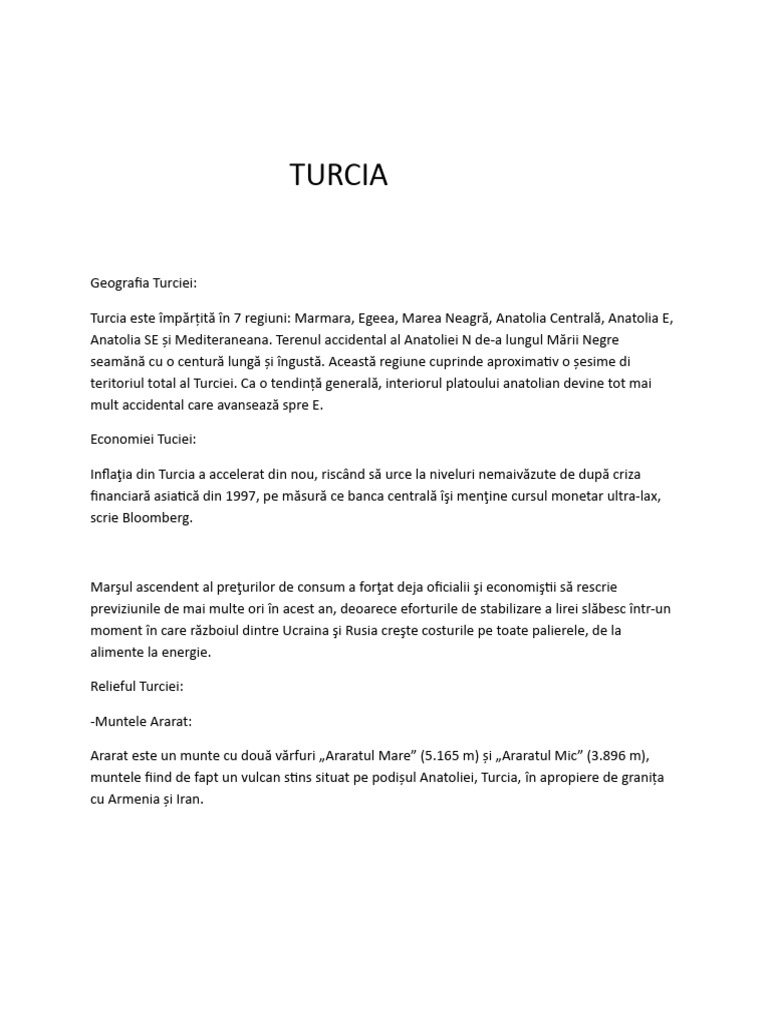 Turcia | PDF