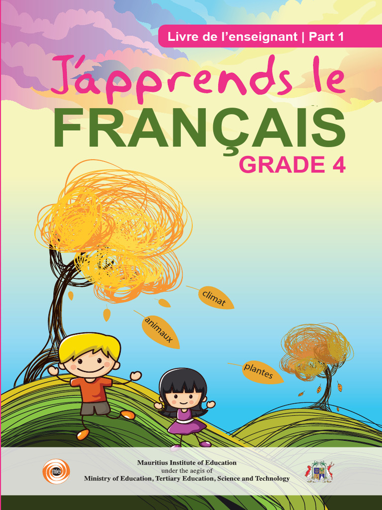 French Grade 4 p1 (Teacher) - Reprint 2022 | PDF