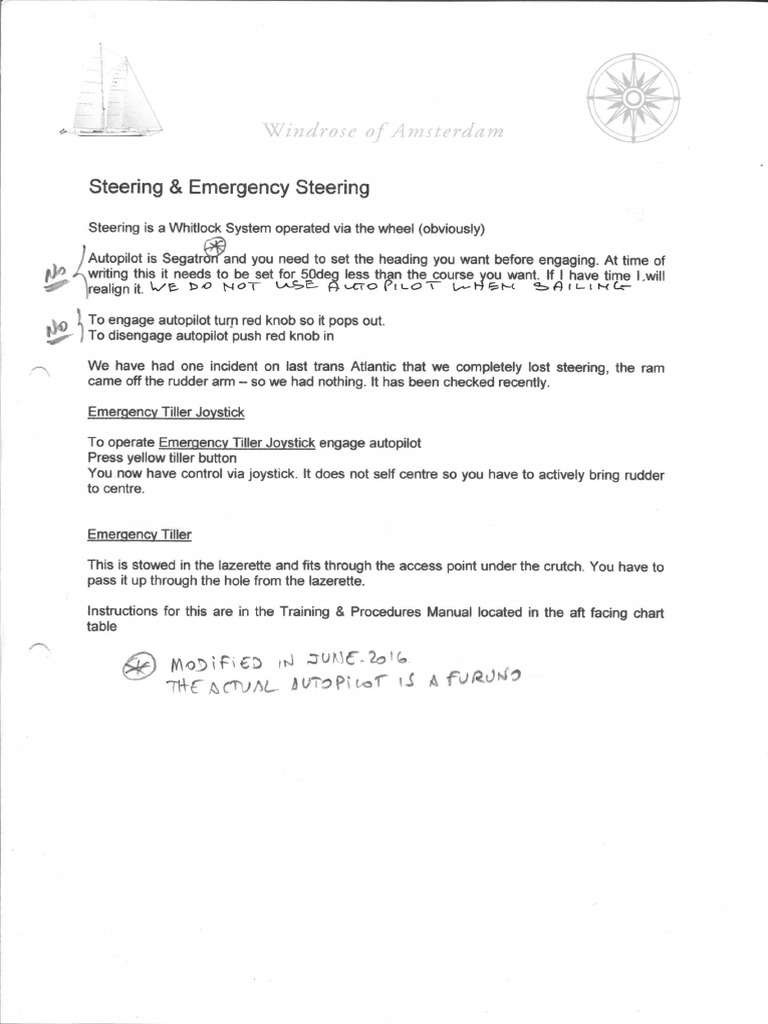 Steering and Emergency Steering | PDF