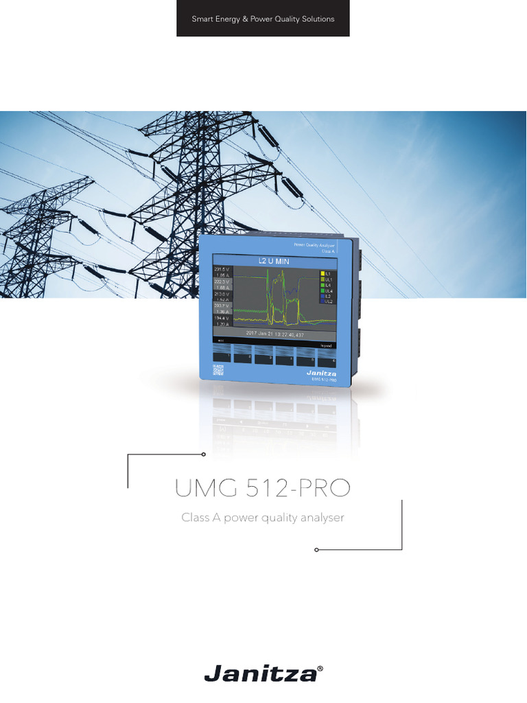 UMG 512 Pro | PDF | Ac Power | Computer Engineering