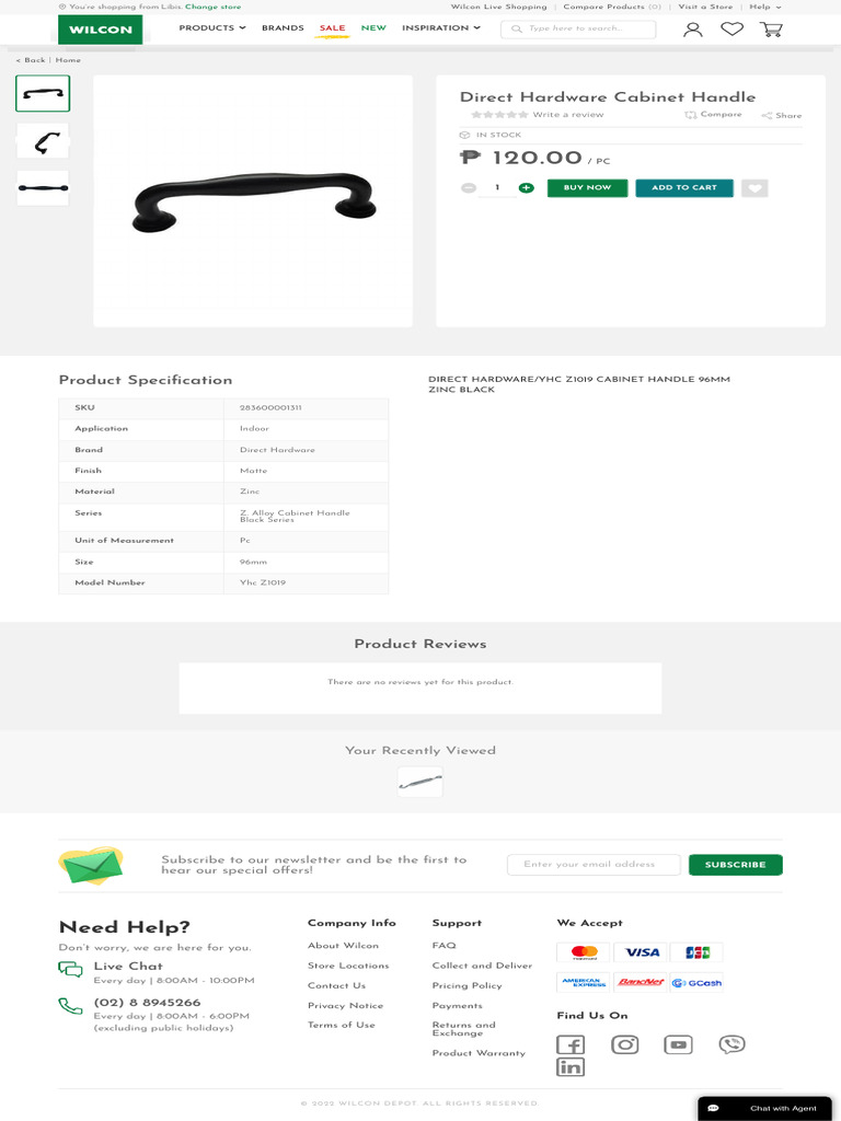 Direct Hardware Cabinet Handle | PDF | Retailing | Marketing