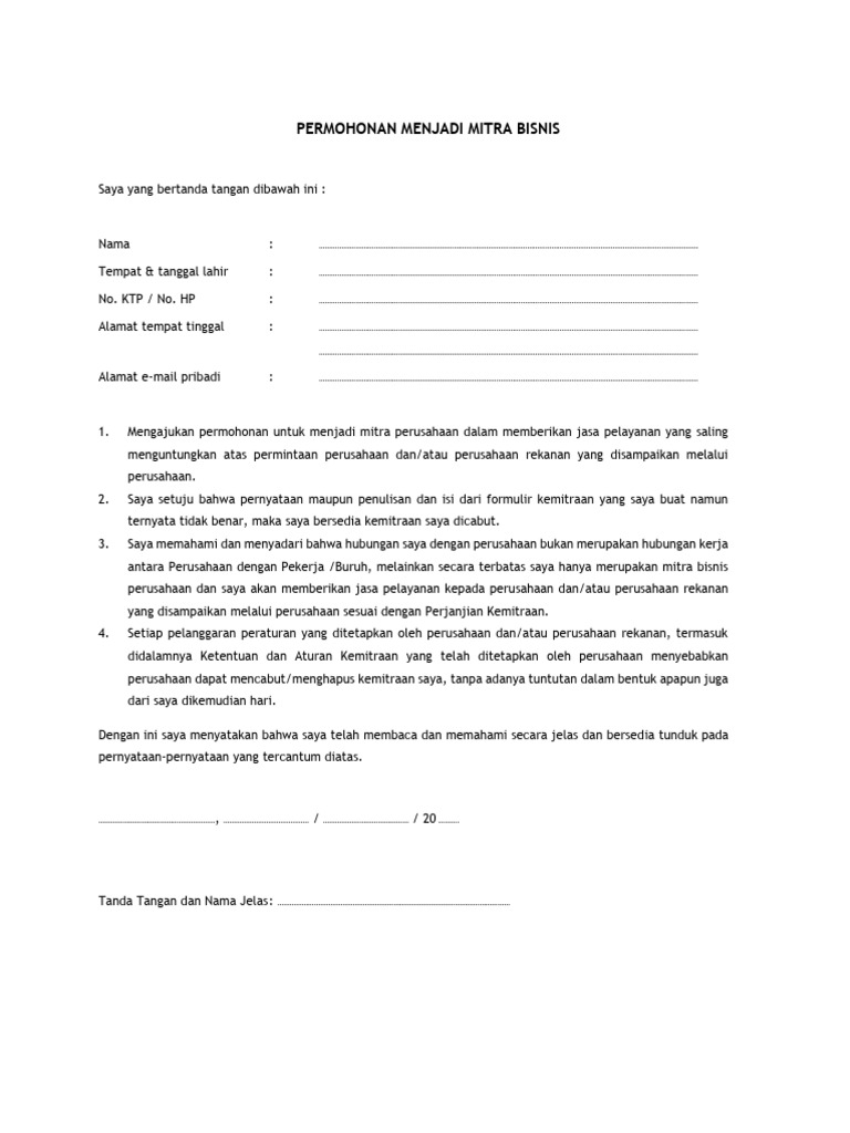 00 - Master PKM Tele WFH _ blank updated 2024 | PDF