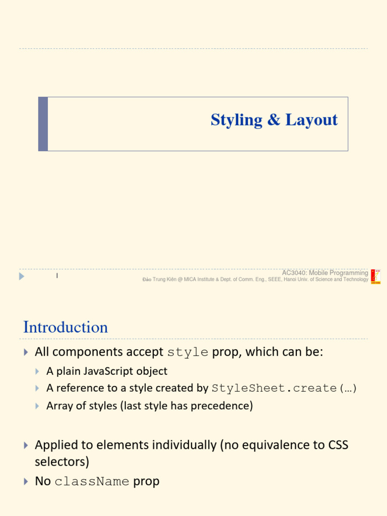 Styling, Layout | PDF | Rotation