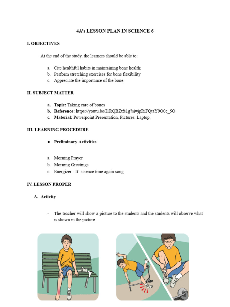 4a's LESSON PLAN IN SCIENCE 6 | PDF