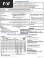 BDO Balance Transfer Low Rate Form | PDF | Credit Card | Banking