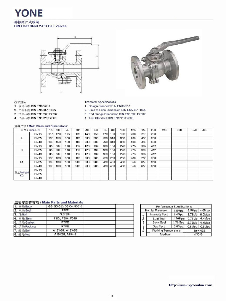Ball Valve | PDF