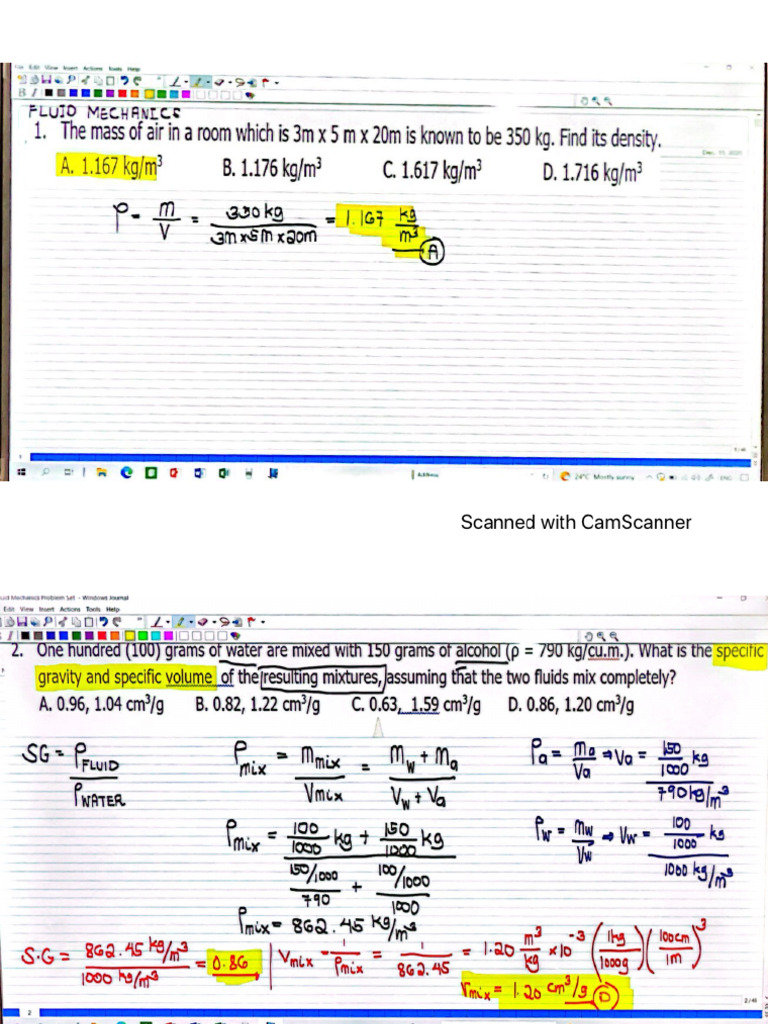 Fluid Mechanics | PDF