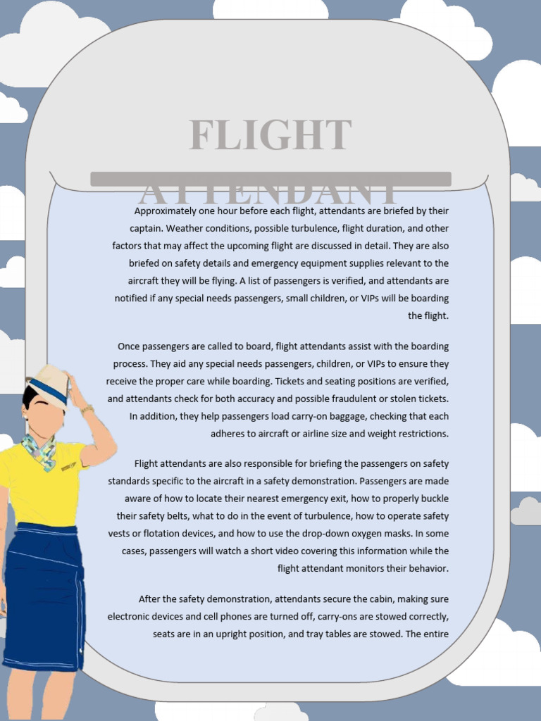 Flight Attendant | PDF | Business