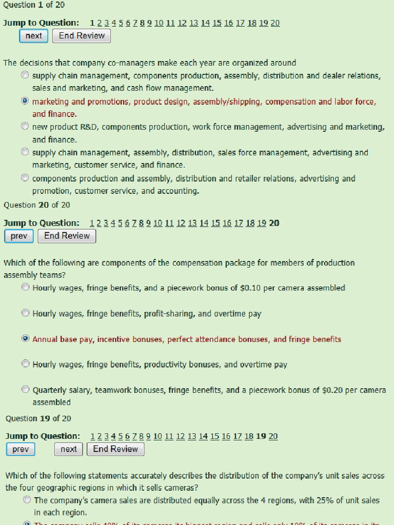 Glo Bus Quiz 1 Answers | PDF