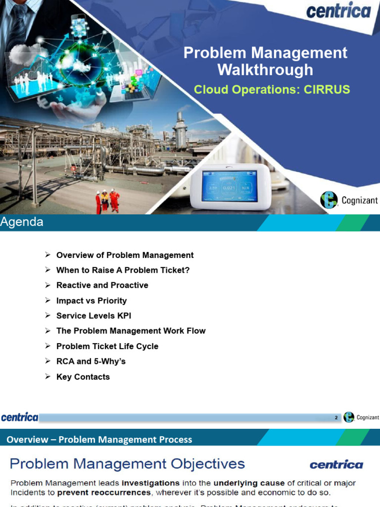 Problem Management - Centrica | PDF