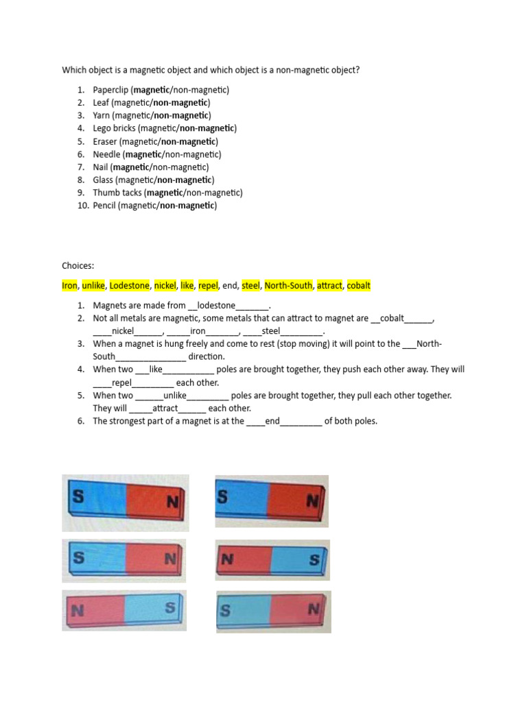 Science Magnets | PDF | Magnetism | Magnet