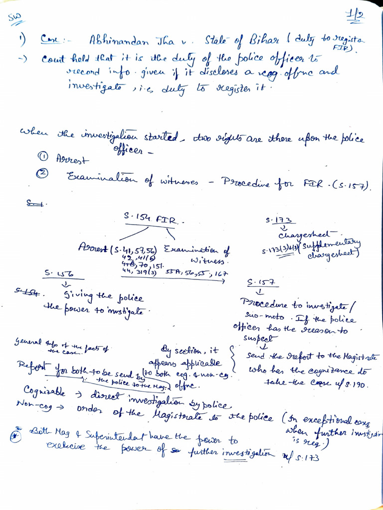 CRPC Notes Since Start | PDF